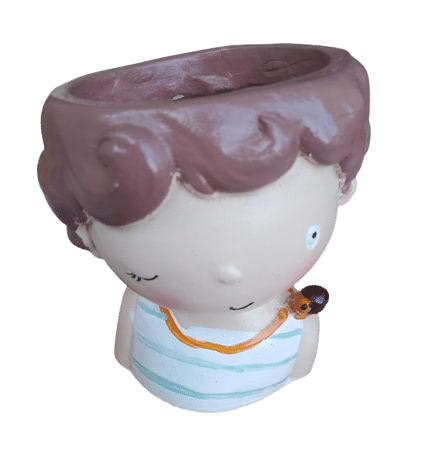 Cute Boy Planter - Pot - Bhimtal Nursery